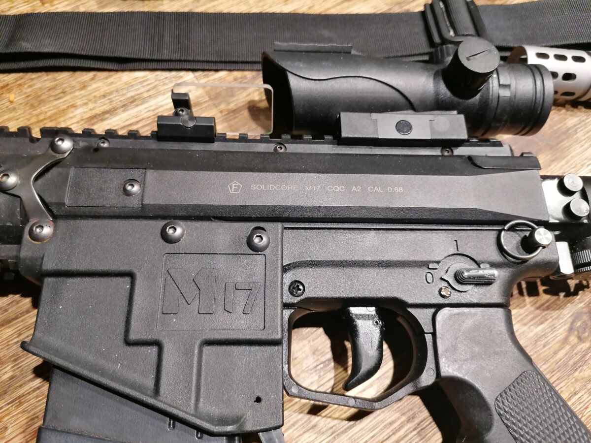 Valken Milsig M17 CQC, .68 Cal schwarz – Paintball Basar