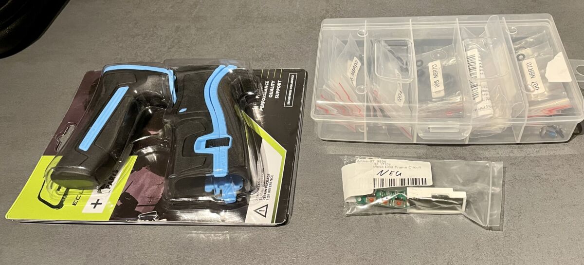 Planet Eclipse CS2 Pro inl. 2. Grip Kit und 2. LCd Board – Paintball Basar