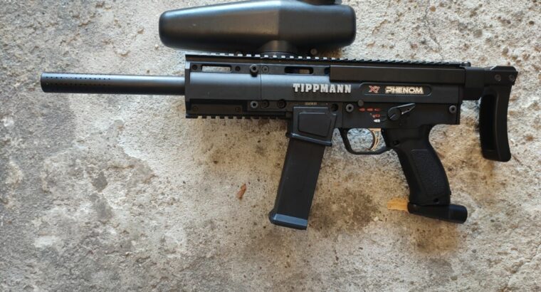 Tippmann X7 Phenom mit viel Zubehor – Paintball Basar