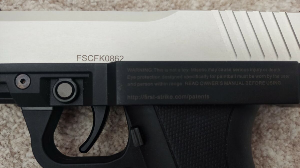 First Strike Compact Pistole FSC – Paintball Basar