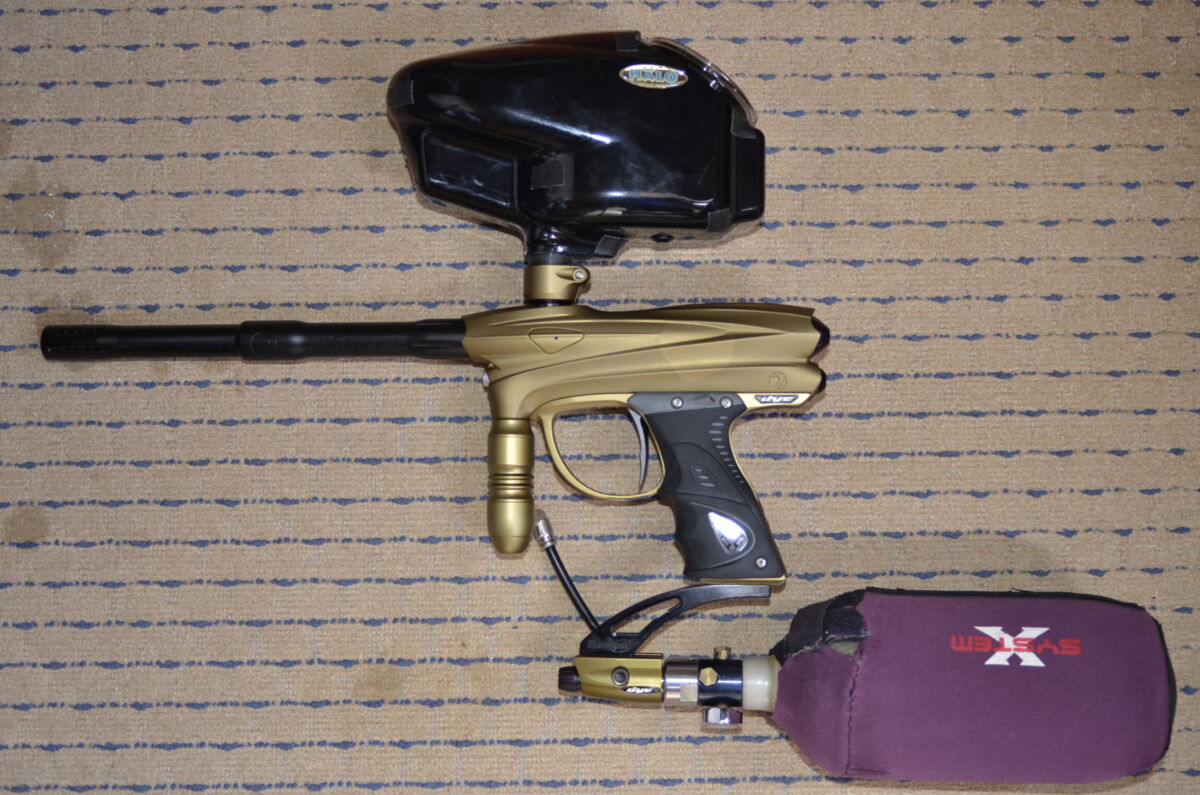 DYE DM6 Komplett Set – Paintball Basar